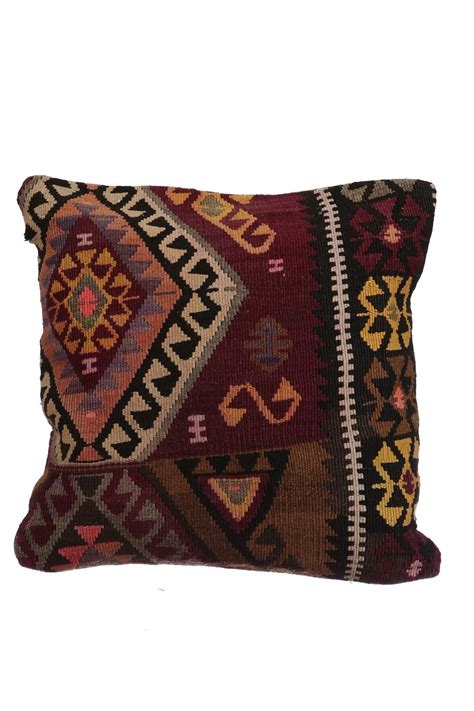20x20 Vintage Handmade Kilim Pillow Cover Etsy