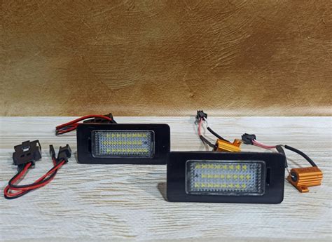 Плафон LED подсветка номера аналог 5N0943021 Шкода (Skoda) Фабия Суперб ...