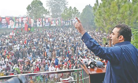 Bilawal Says Opponents Have ‘no Respect For Vote Pakistan Dawncom