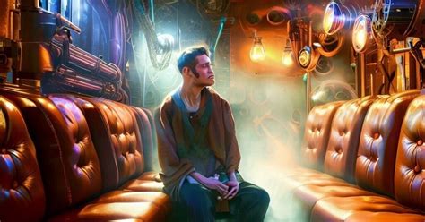 スチームパンクの冒険：時空を超えた通勤電車｜キャプテン・バーレナン😆🌈🎶したらばと野沢菜で構築された人型好酒猿