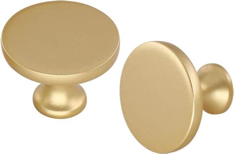 Homdiy Gold Kitchen Cabinet Knobs Round Dresser India Ubuy