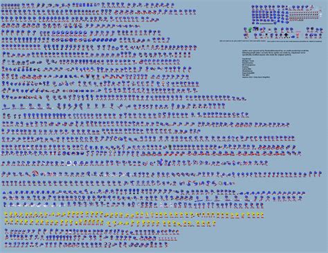 Sonicexe Mega Sprite Sheet Fixed By Lostsm64fan On Deviantart