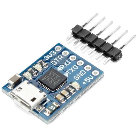 Usb Uart міні перехідник на Cp2102 42В купити в Києві та Україні