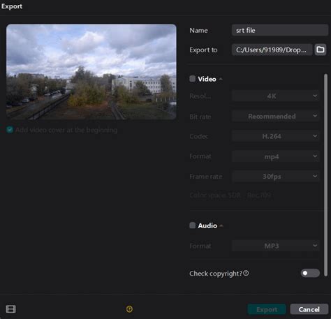 Cant Export Srt Files From Capcut R Capcut