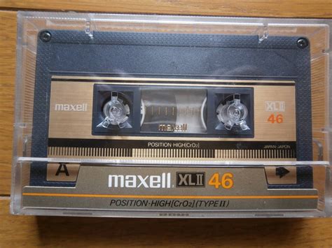 Yahooオークション Maxell カセットテープ XlⅡ 46 美品 録音消去済