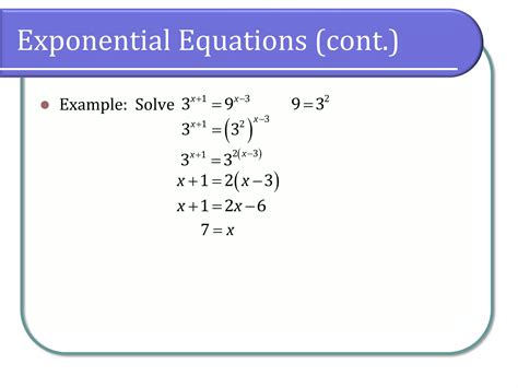 66 Exponential And Logarithmic Equations Pdf