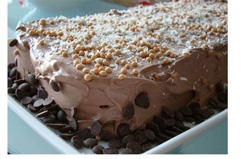 Bolo De Bolacha Mousse De Chocolate