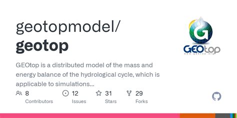 GitHub Geotopmodel Geotop GEOtop Is A Distributed Model Of The Mass
