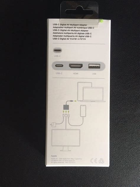 Usb C Digital Av Multiport Adapter Computers And Tech Parts And Accessories Cables And Adaptors On