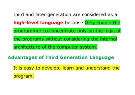 Generations Of Programming Language Docx