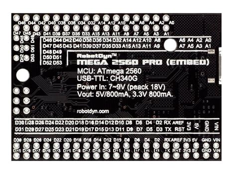 Arduino Arduino Mega Pro Embed Ch G