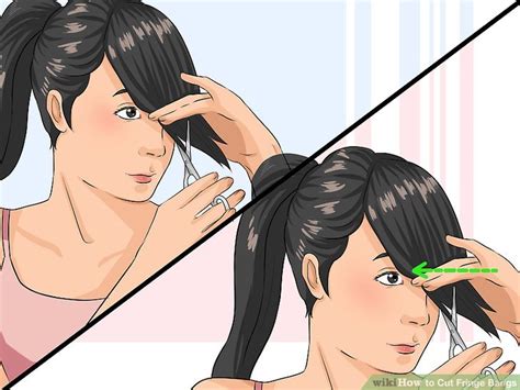 How To Cut Fringe Bangs Steps With Pictures WikiHow