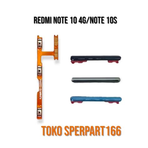 Jual Tombol Luar Volumeflexsibel On Off Volume Redmi Note 10 4gnote 10s Shopee Indonesia