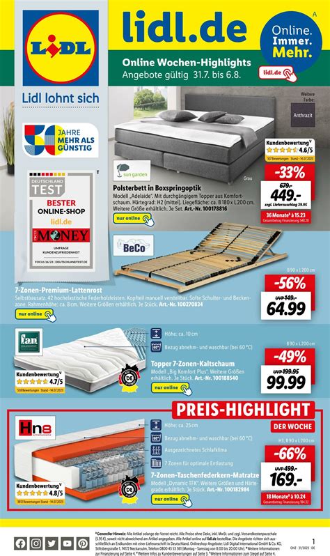 Lidl Nordrhein Prospekt Rabato