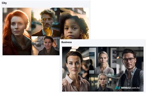 Cgfaces 免費ai人物生成圖網站 人像素材免費下載可商用 瘋先生