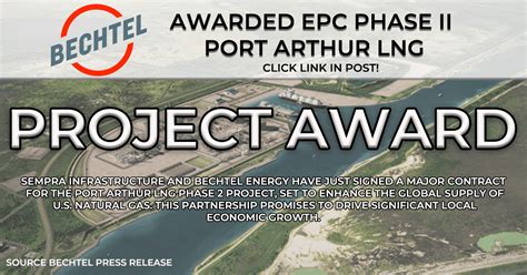 Sempra Infrastructure Announces Epc Contract With Bechtel For Port