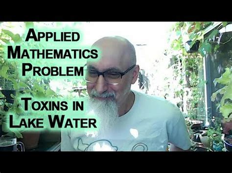 Applied Mathematics Problem An Environment Related Question Toxins In