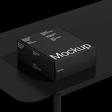 Showcase Mockups On Instagram Box Mockup From Brandkit Mockup Series