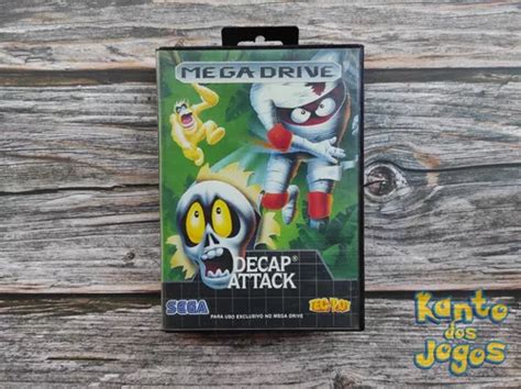 Decap Attack Sega Mega Drive Tec Toy
