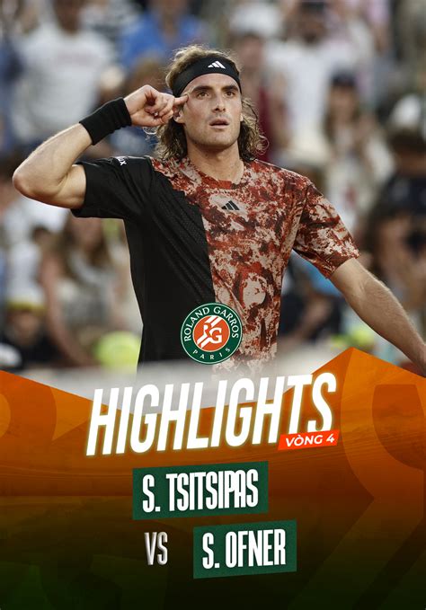 Highlights Stefanos Tsitsipas Sebastian Ofner Vòng 4 Giải Quần Vợt