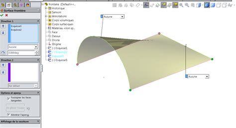 How To Use Boundary Surface Function In Solidwork Grabcad Tutorials