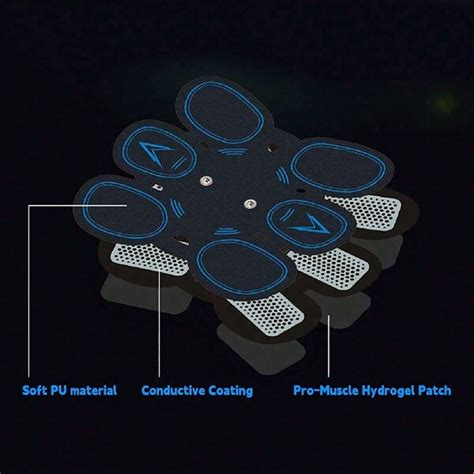 Ems Intelligent Pulse Abdominal Fitness Instrument Six Abdominal Muscle