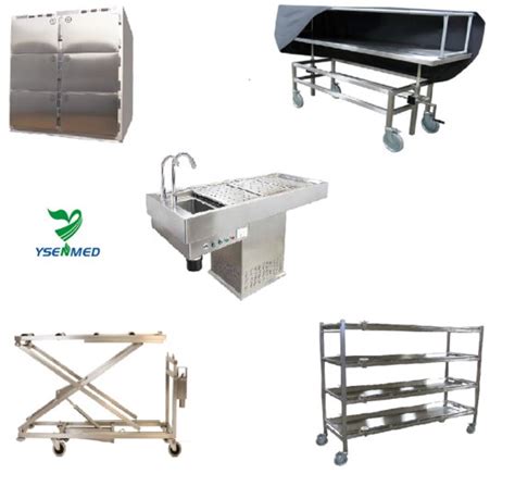 High Quality Stainless Steel Funeral Embalming Tablefoldable Funeral