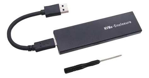 Case Ssd M2 Nvme E Sata Para Usb 31 Duplo Protocolo