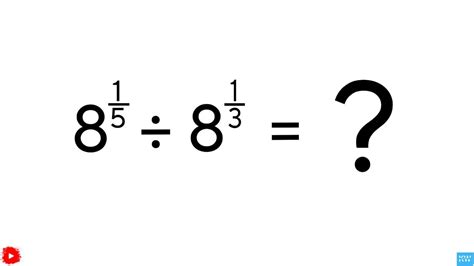 A Nice Power Expressionmaths Youtube