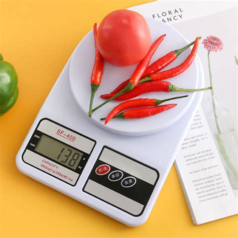 Sf 400 Electronic Digital Glass Kitchen Weighing Scale Lazada Ph