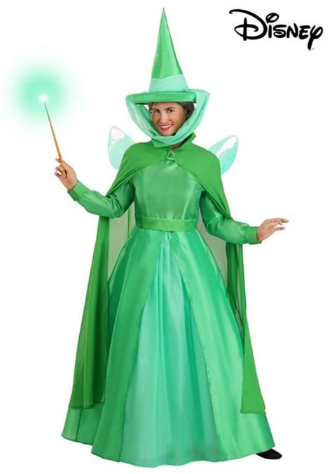 Disney Sleeping Beauty Womens Fauna Costume Disney Costumes 6999
