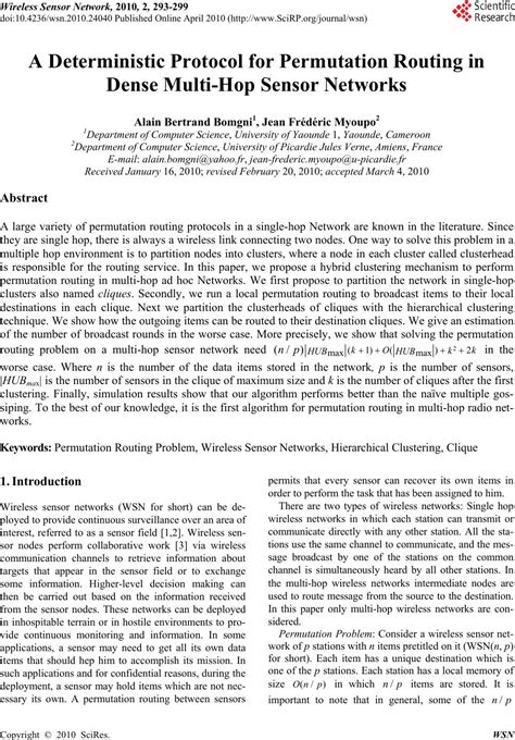 a deterministic protocol for permutation routing in dense multi hop