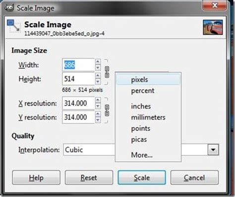 Quicktip How To Resize Images Using Gimp Evolutionary Designs
