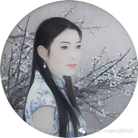 青年才俊盘虎杰工笔画悄悄问圣僧女儿美不美 陈再乾 小东 花鸟画家