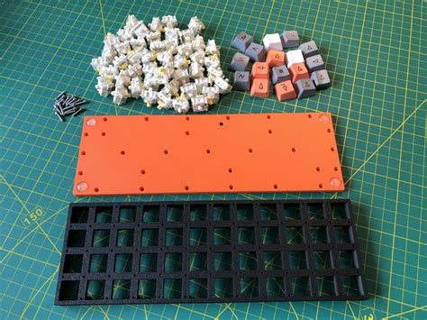 Yarh Io Cyberdeck Ortholinear Keyboard