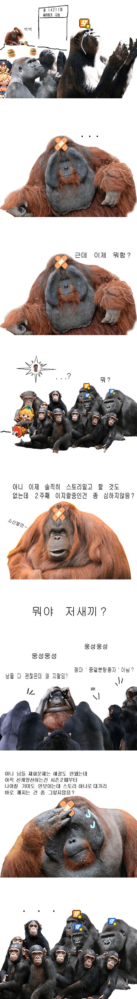 근데 이제 뭐함 원숭이 만화 원본 유머움짤이슈 에펨코리아