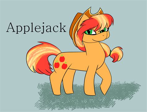MLP Applejack Redesign by RuneSkiamorph on DeviantArt