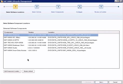 Sap Hana Installation Using Gui Sap Basis Support And Training Jobs