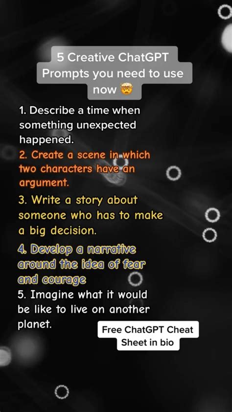 Try These Chatgpt Prompts For Yourself Artofit