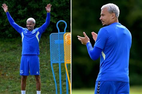 Brave Dele Alli Pictured In Everton Training For First Time Since