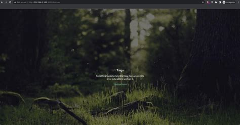 Taiga Troubles Setup Productionhtmlsetup Prod