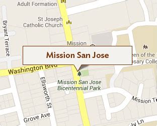 Map Mission San José