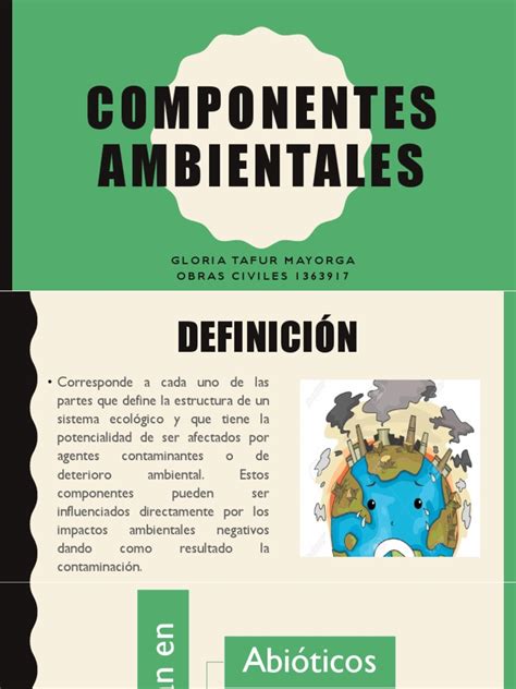 Componentes Ambientales Pdf Tierra Atmósfera De Tierra
