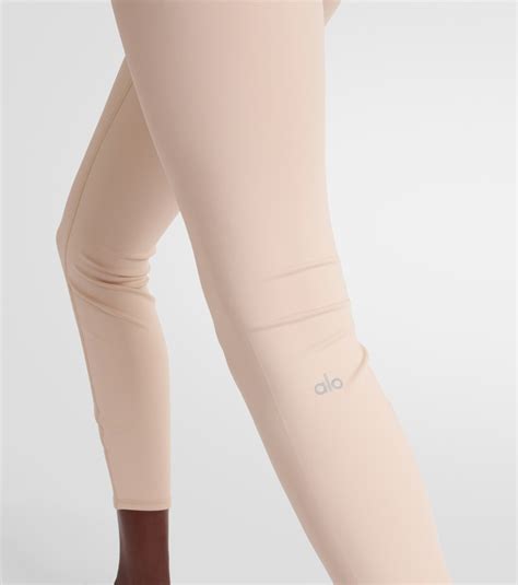 Airlift High Rise Leggings In Beige Alo Yoga Mytheresa