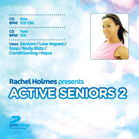 Pure Energy Rachel Holmes Active Seniors 2 Aerobics Fitness Music Cd