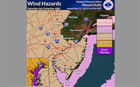 Nj Weather Severe Thunderstorm Threat Expanded To Include Entire