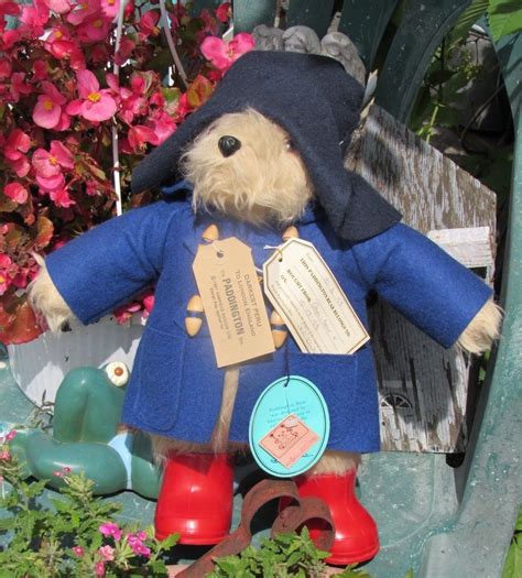 Vintage Teddy Bear Gabrielle Paddington England Rare Tags Red Boots Values Mavin