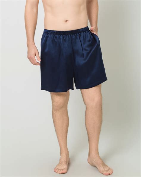 Daisysilk 100 Silk Men Satin Silk Lounge Shorts