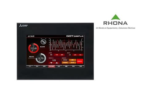 Panel Hmi Color 7 RHONA PERÚ Un Mundo en Equipamiento y Soluciones Eléctricas