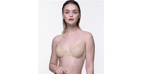 Dorina Pale Pink Floral Lace Non Padded Bra New Look